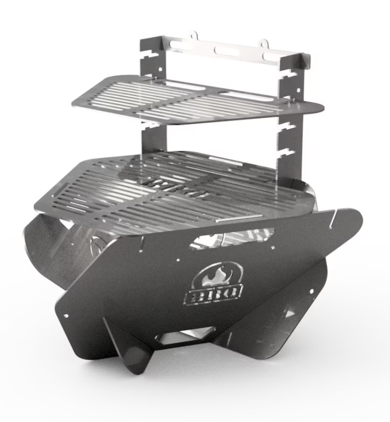 Collapsible double layer firepit, grill, BBQ Weld It Yourself Kit, or ...