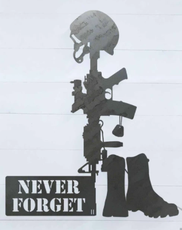 Never Forget Fallen Soldier sign – Artisan Alloys
